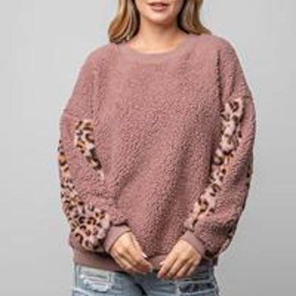 easel | Tops | Teddy Fur Soft Top | Poshmark